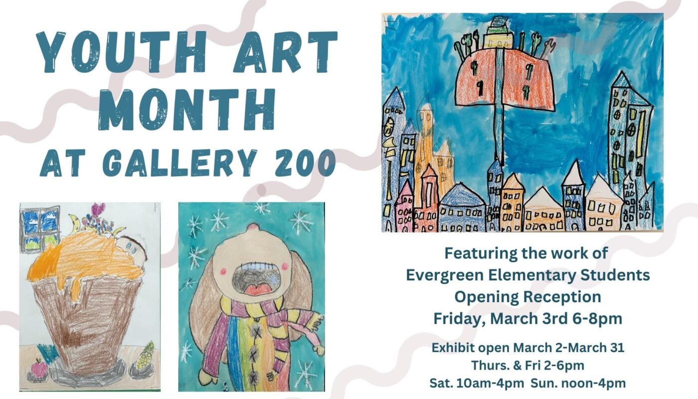 Youth Art Month – People Made Visible